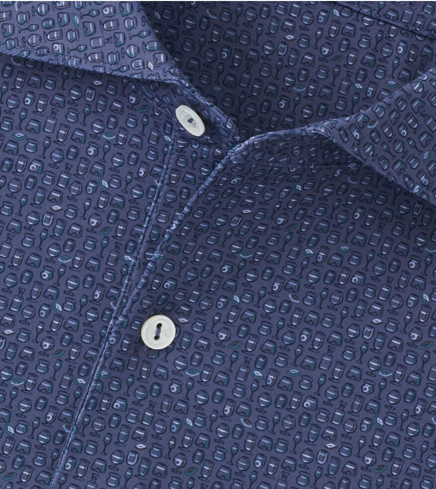 PM Bittersweet Jersey Polo Nebula – The Blue Collection